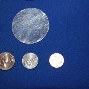 Round Capiz Shells Small Sizes 1 Inch for Seashell Crafts CPZ-1 - Etsy