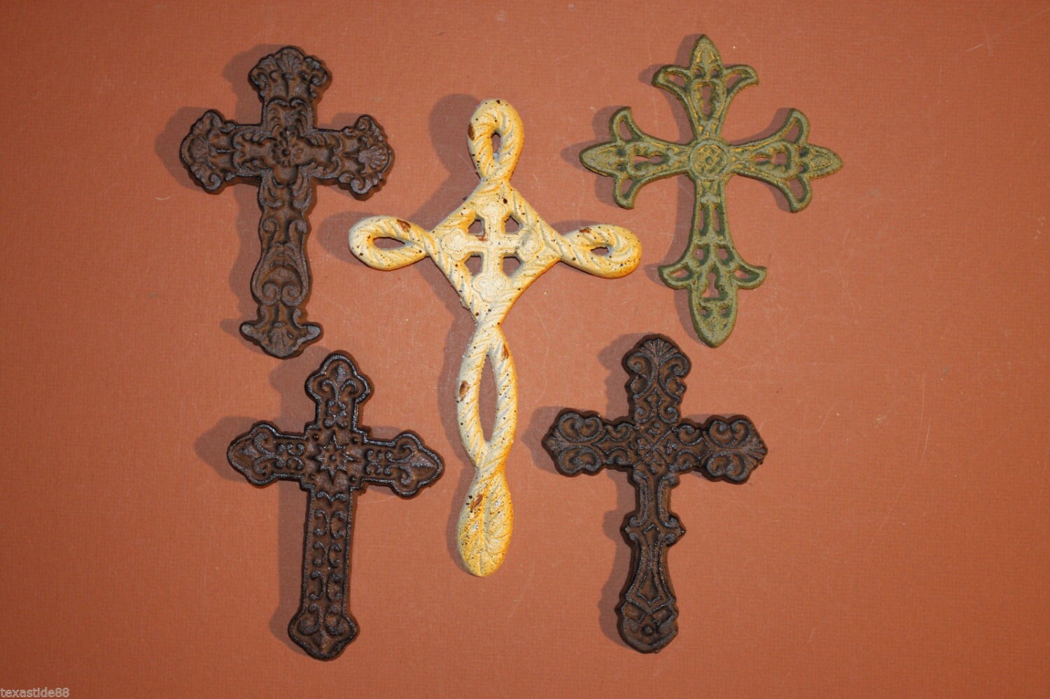 Decorative Cast Iron Wall Cross Collection C-8-9-10 C-36 C-37 - Etsy
