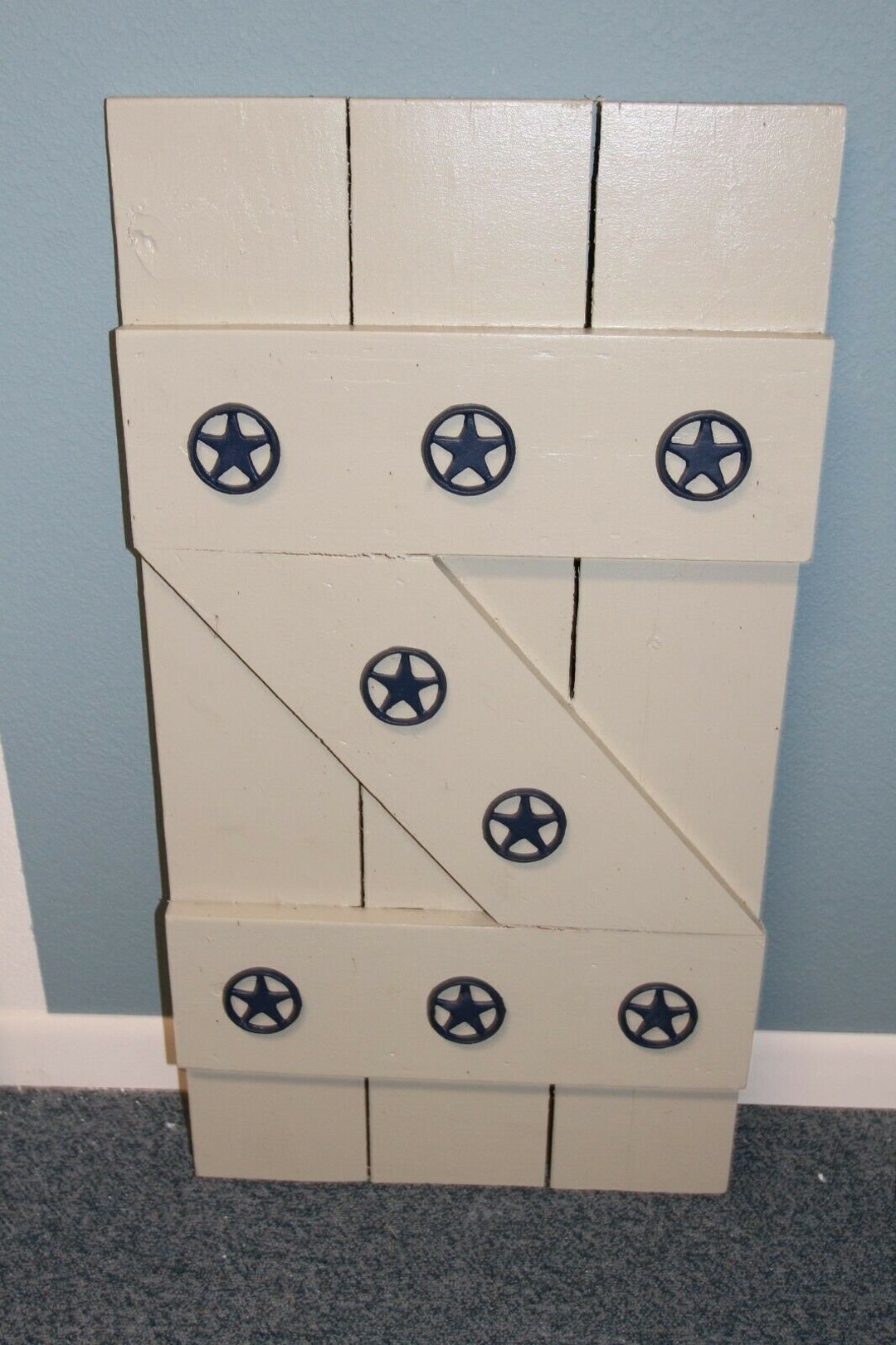 STAR CLAVOS, Circle Surround, Raw Metal, Western Decor, Ranch Decor ...