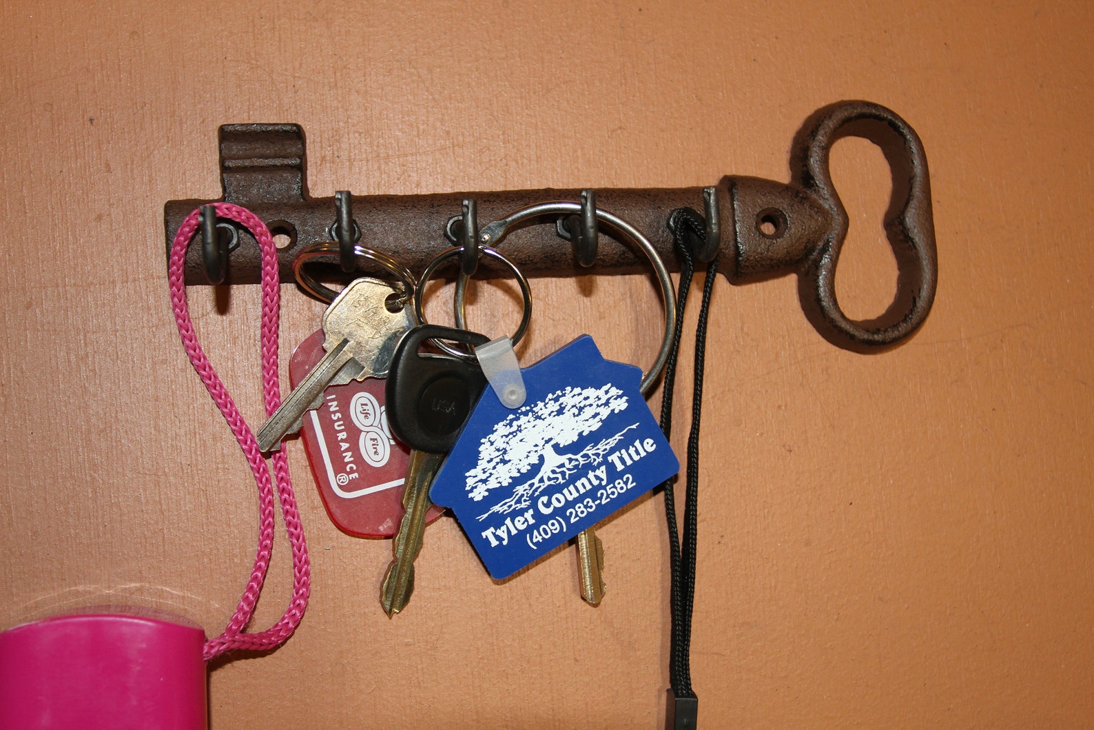 Antique Replica Cast Iron Skeleton Key Hooks Rack 7 5/8 Inch - Etsy