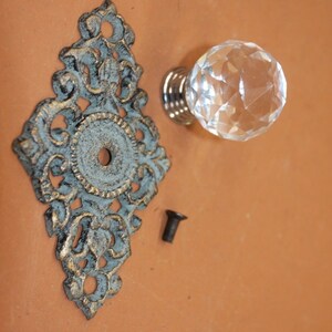 Antique Style Cottage Kitchen Pantry Knob Pulls, Cast Iron, HW-62 Free ...