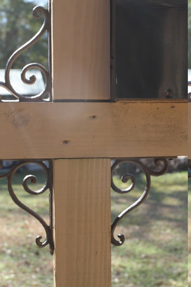 Elegant Country Mailbox Post Metal Corbels B-05 Free Ship - Etsy