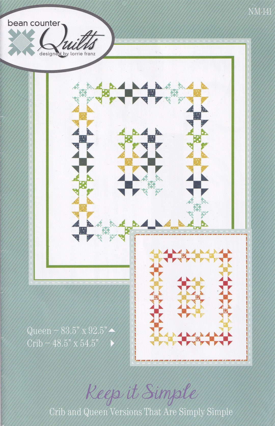 Keep It Simple Quilt Pattern by Bean Counter Quilts - Etsy