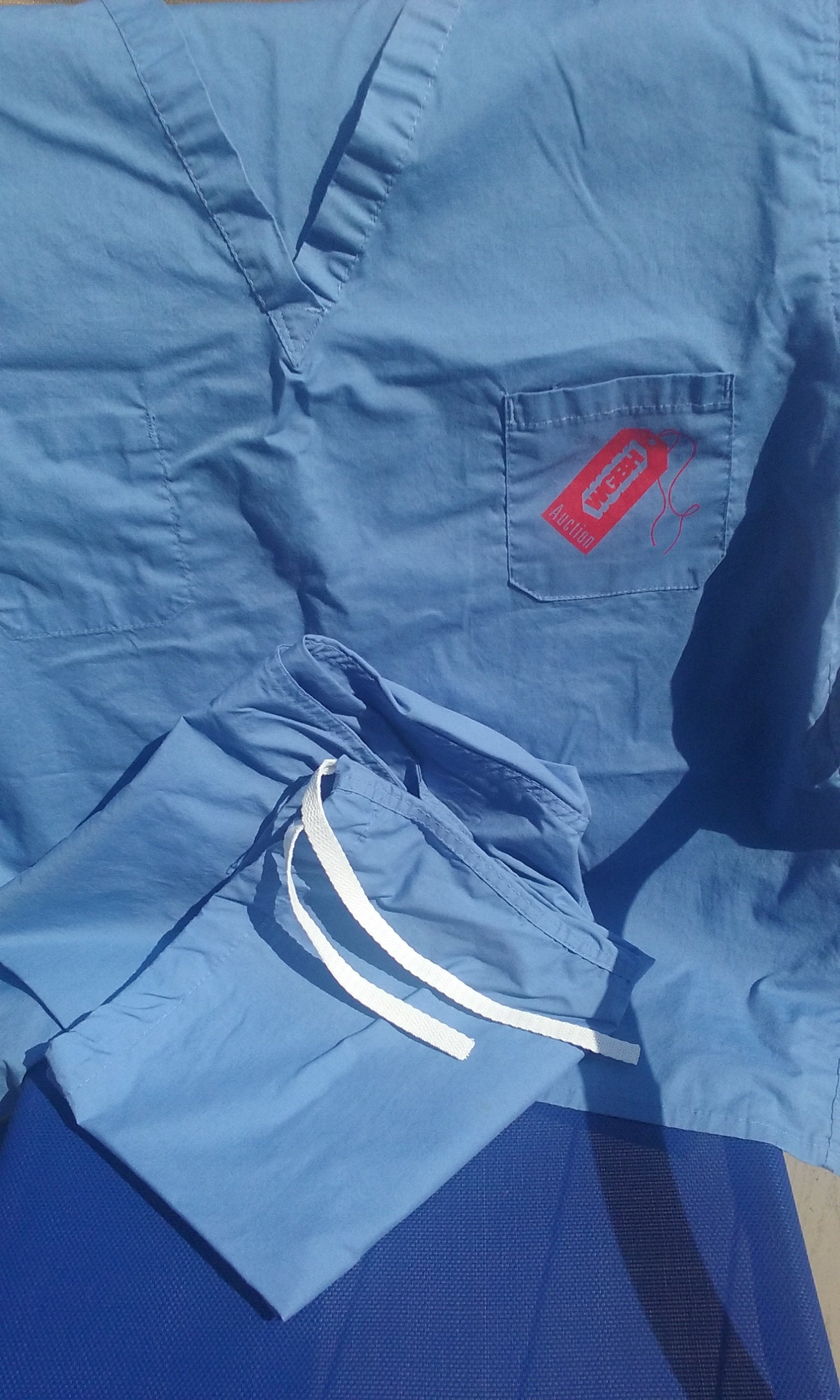 WGBH Vintage Scrubs WGBH Boston Channel 2 Auction Scrub Set | Etsy