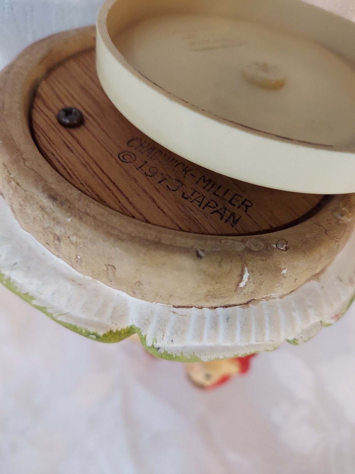 1973 Sankyo Pixie Music Box Vintage Christmas Figurine Music Box Made ...