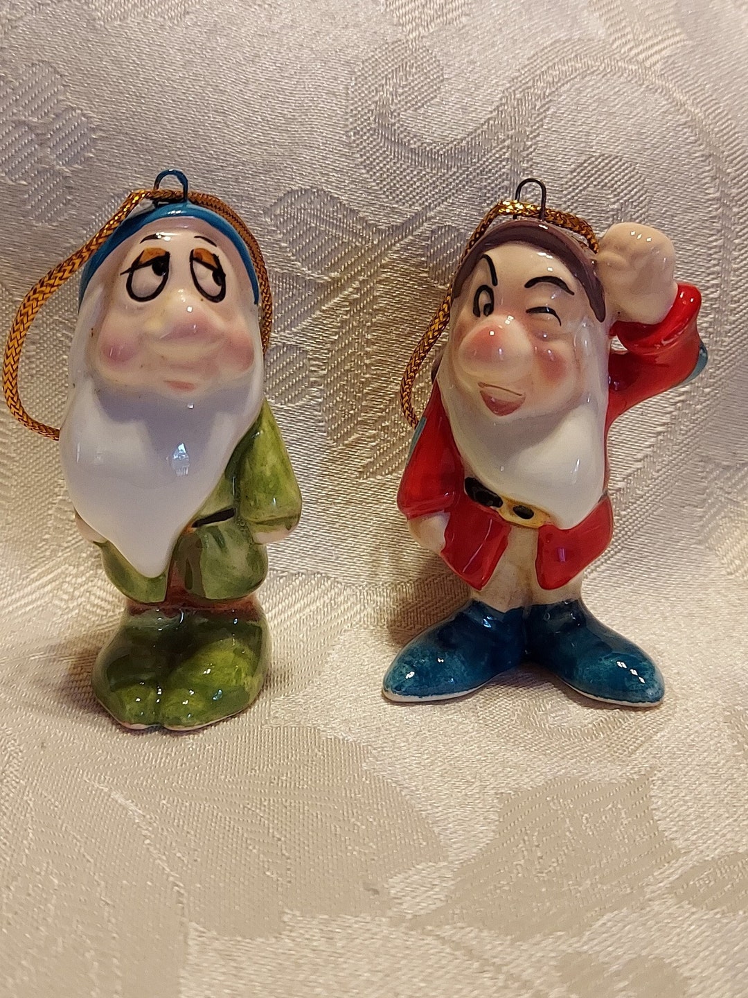 Vintage Disney Sleepy and Grumpy Schmid Figurines Set of 2 - Etsy