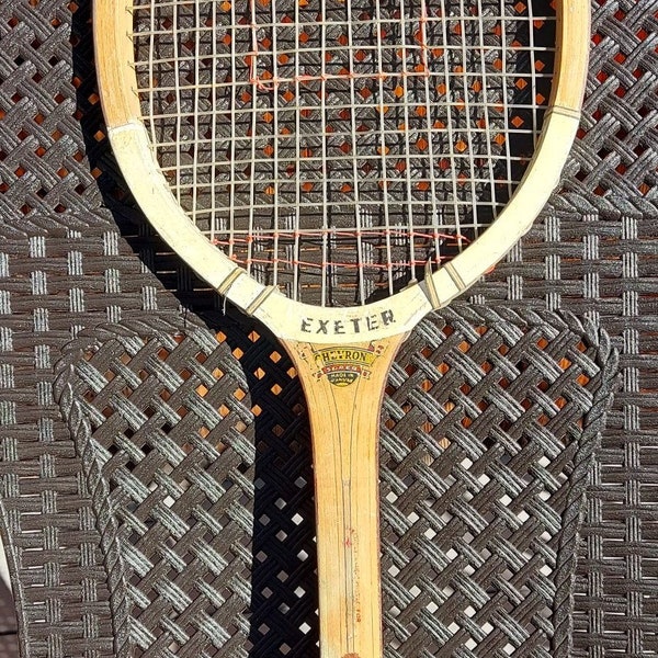 Wooden Tennis Racket - Etsy