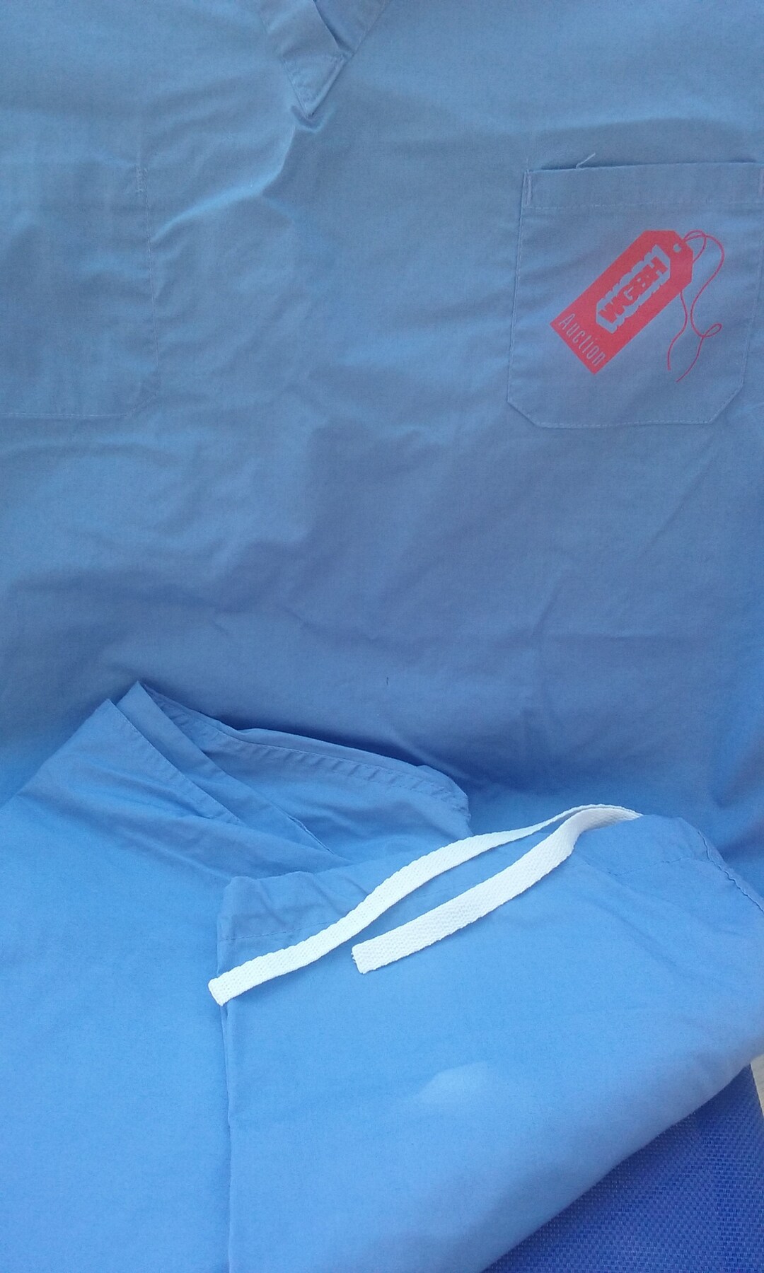 WGBH Vintage Scrubs WGBH Boston Channel 2 Auction Scrub Set 1980s RARE ...