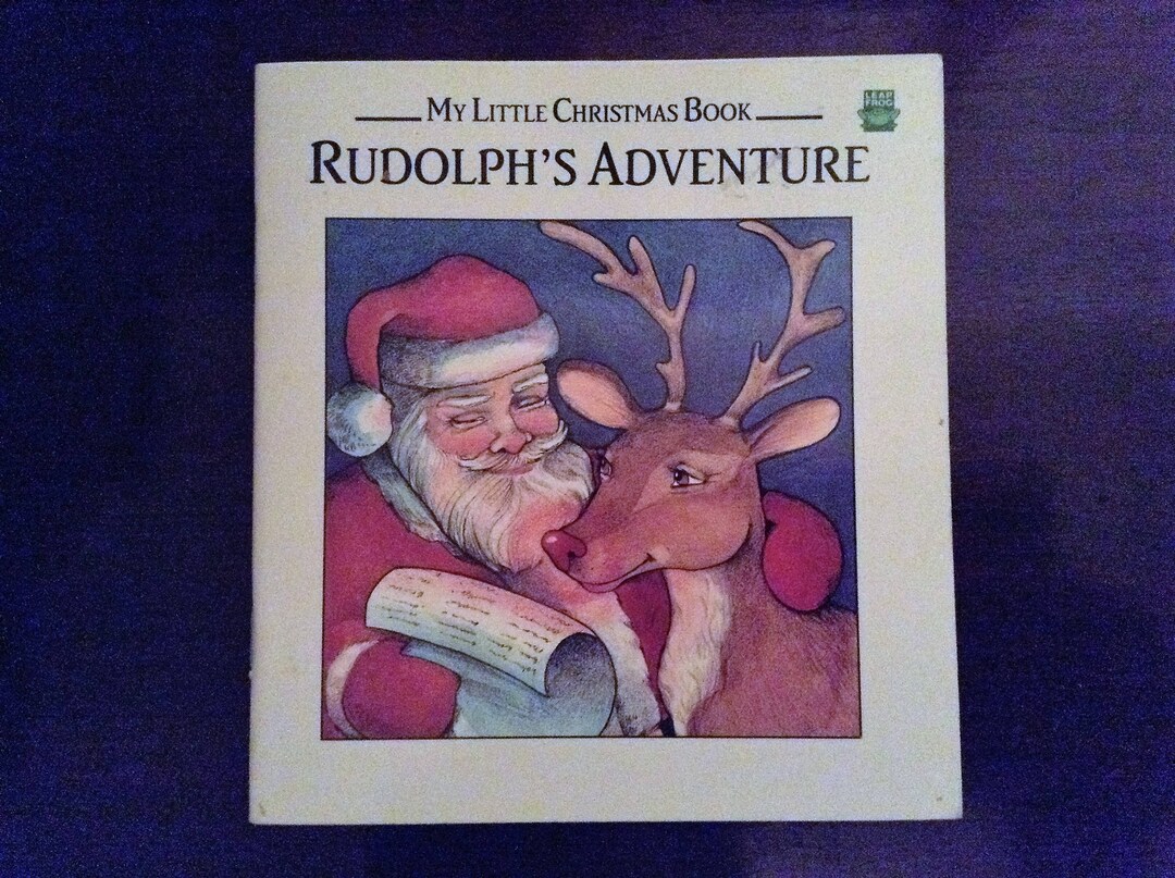 My Little Christmas Book Rudolph's Adventure LEAP FROG by Quattrocki ...