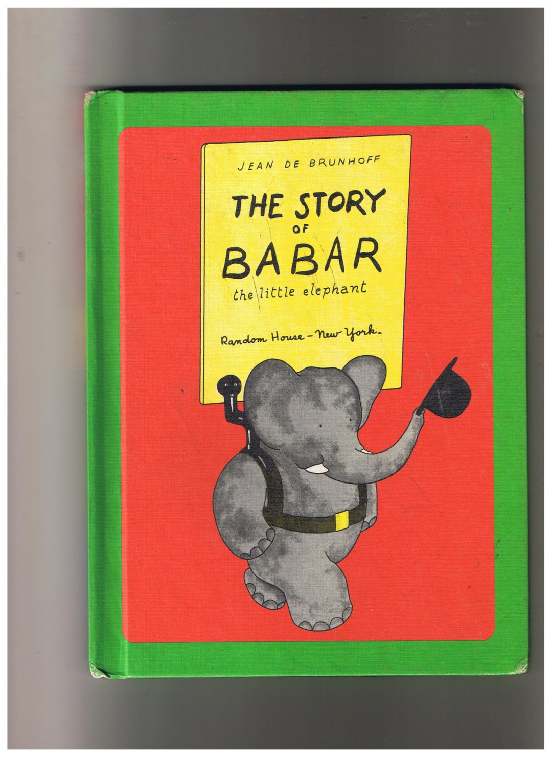 The Story of Babar the Little Elephant by J. D. Brunhoff - Etsy
