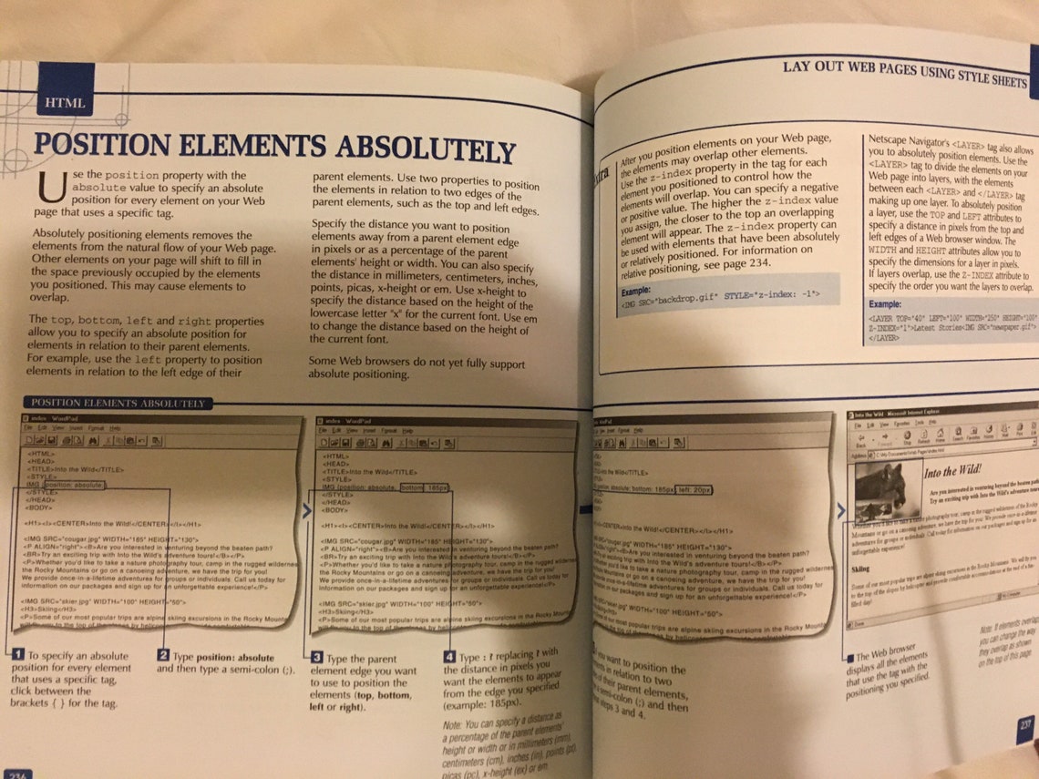 HTML Your Visual Blueprint For Designing Effective Web Pages | Etsy