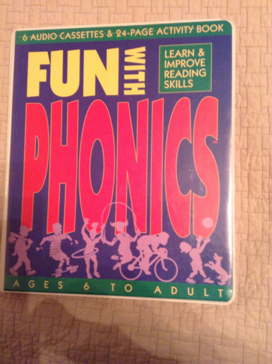 Fun With Phonics 6 Audio Cassettes and 24 Page Activity Book Set - Etsy