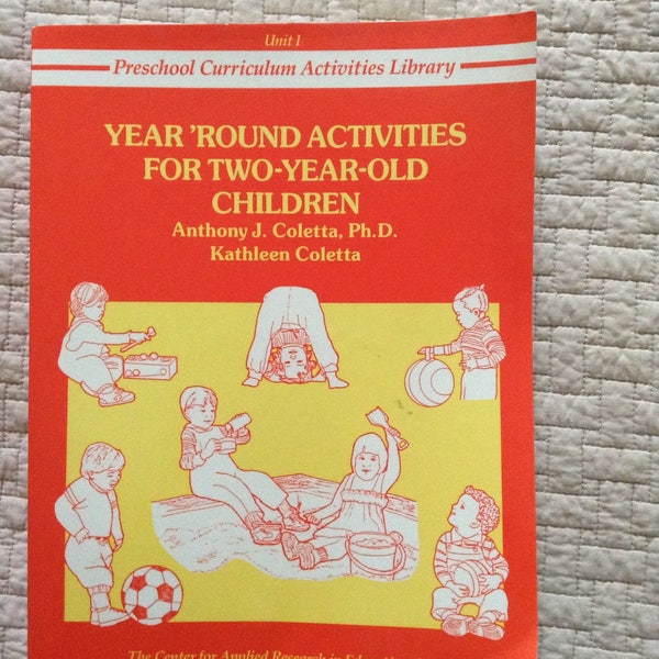 One Year Old Curriculum - Etsy