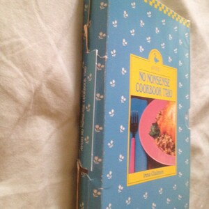 AVON No Nonsense Cookbook Trio Avon Products 1987 Collectible by Irena ...
