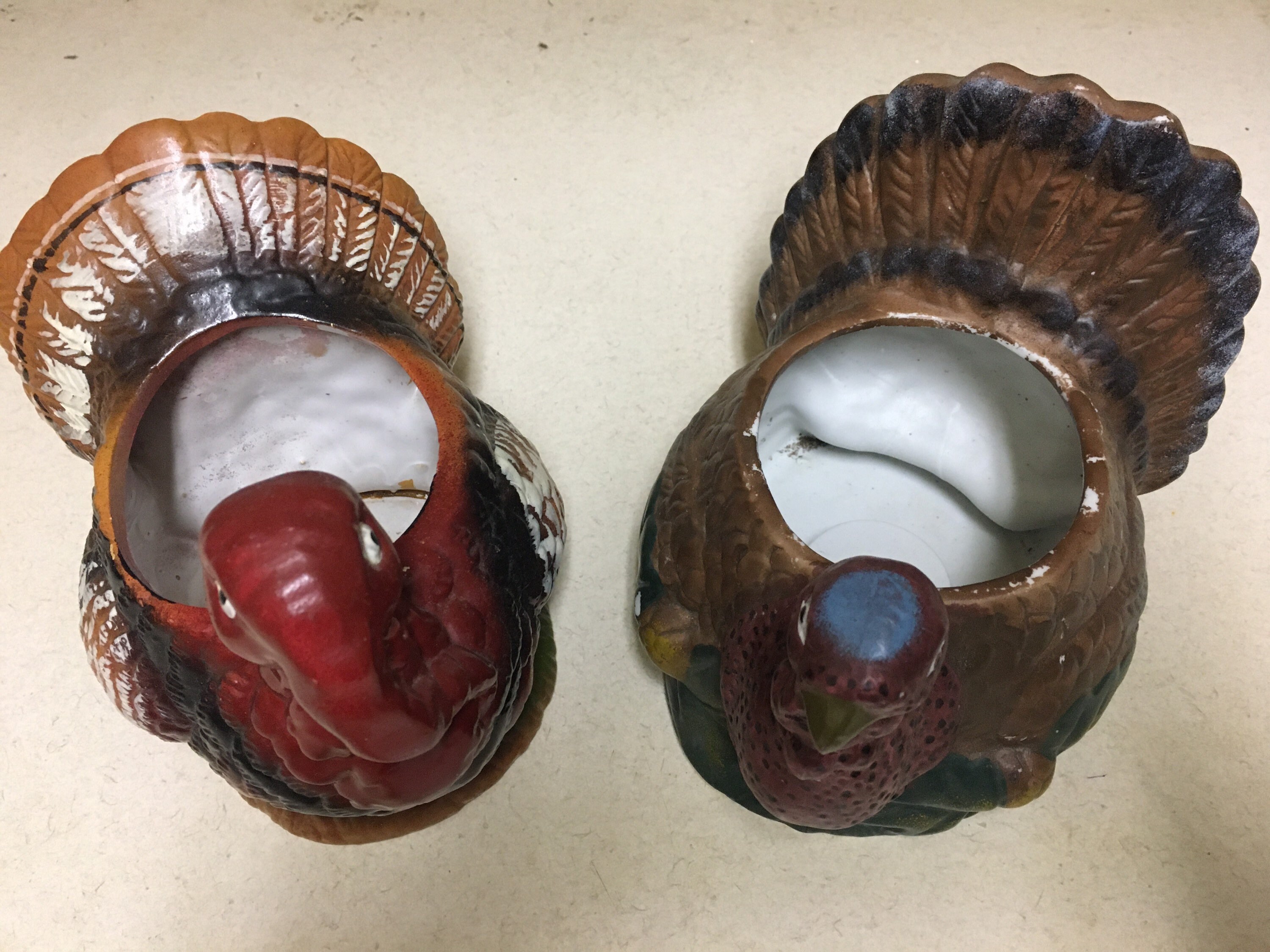 Turkey Planters Creatively Designed Colorful Ceramic Turkey-shaped ...