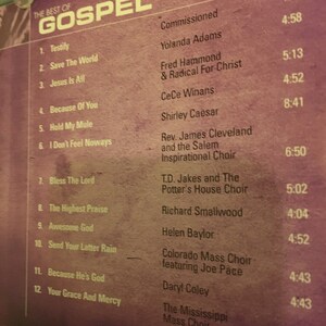 The Best of Gospel Christian Music Collection Original Artists ...