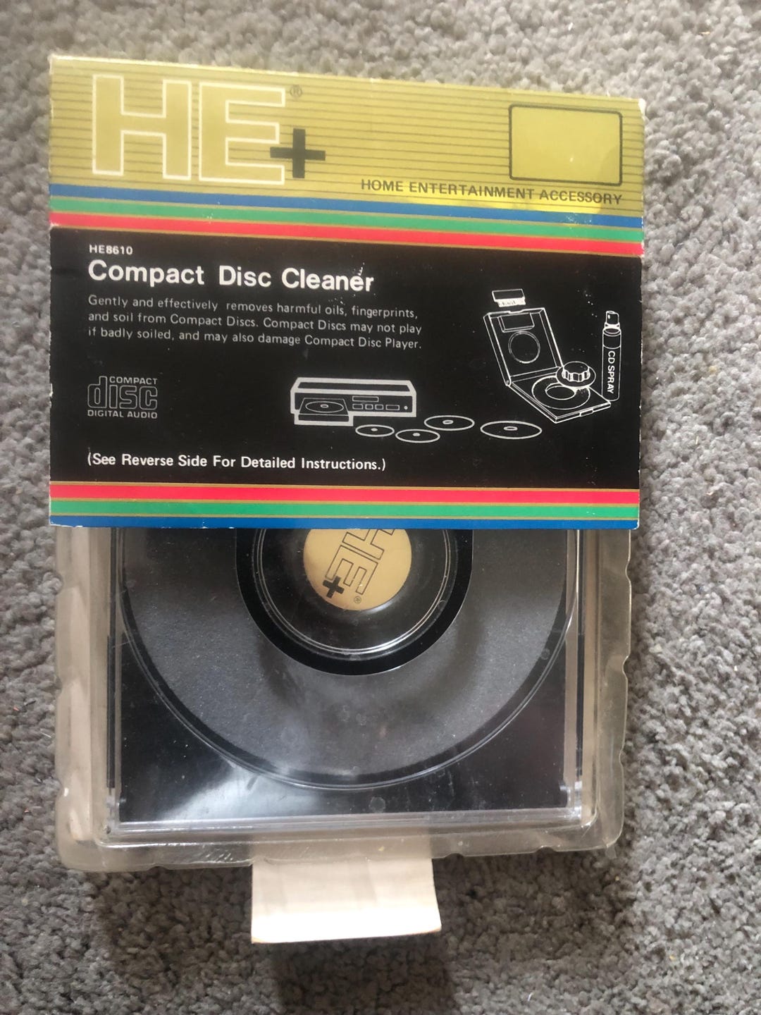 Compact Disc Cleaner Accessory Compact Disc Cleaner - Etsy