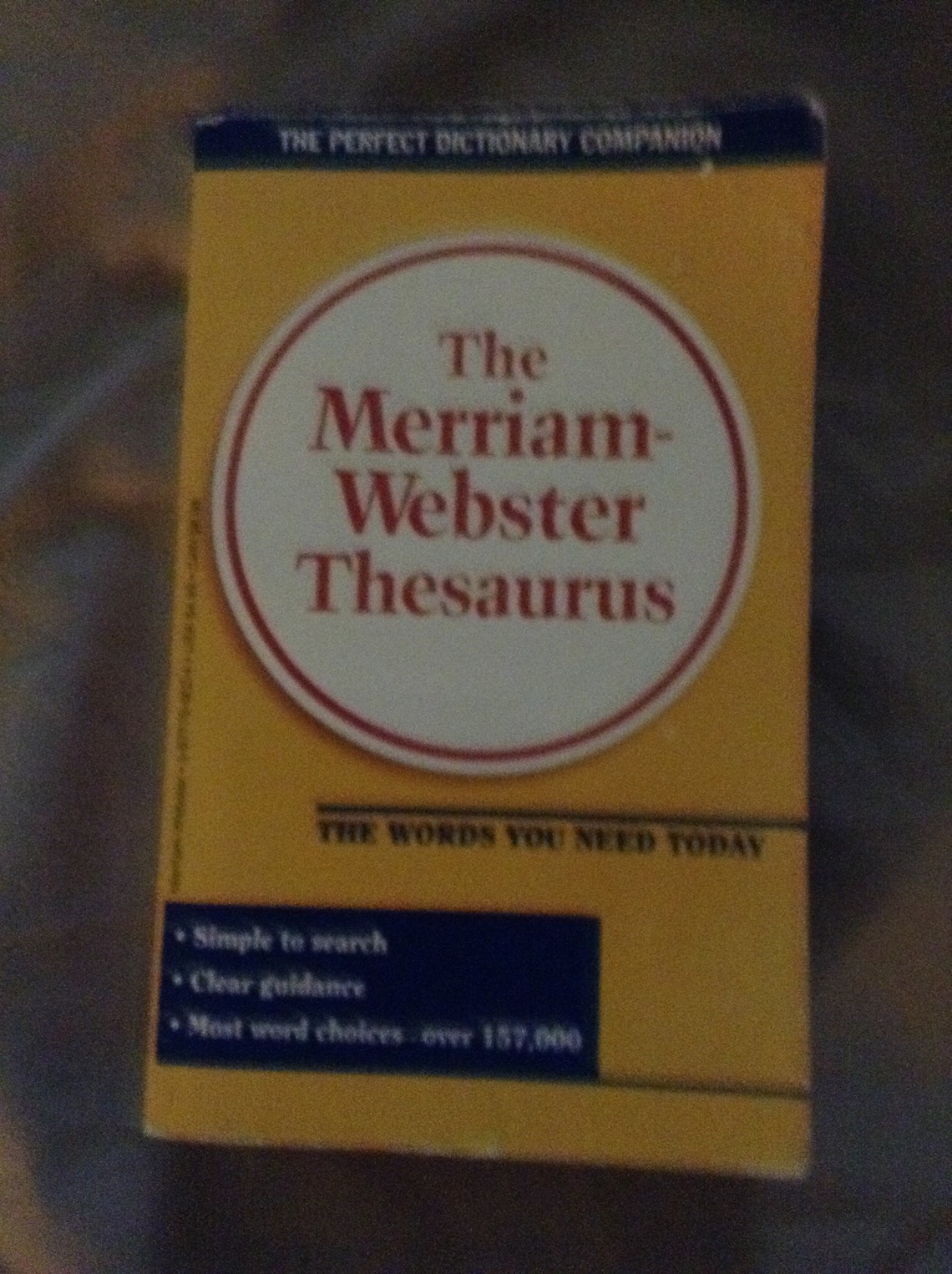 Thesaurus Books in Dictionary Format Compact Size - Etsy