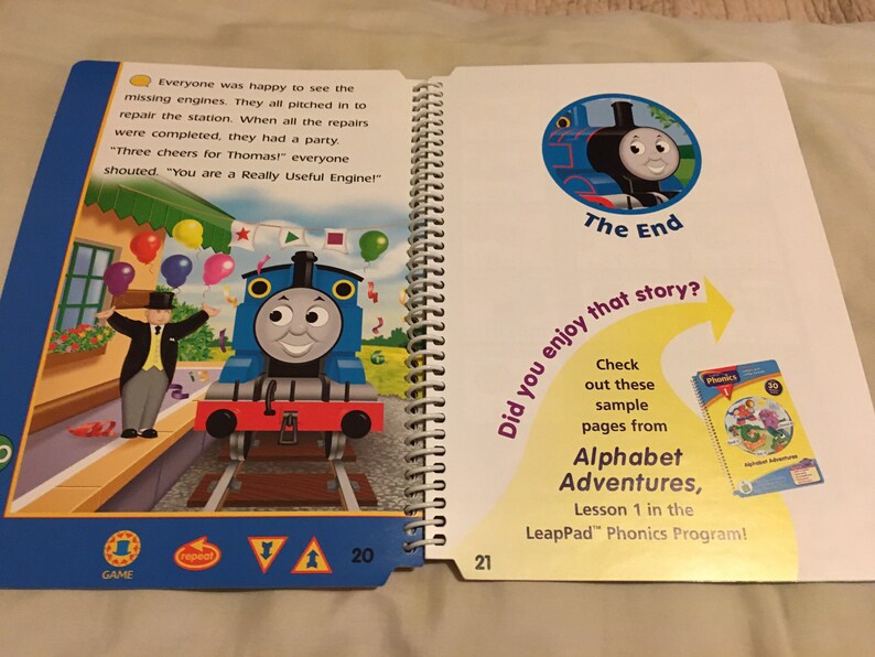 Leapfrog Thomas & Friends Pre-k to Kindergarten Reading | Etsy