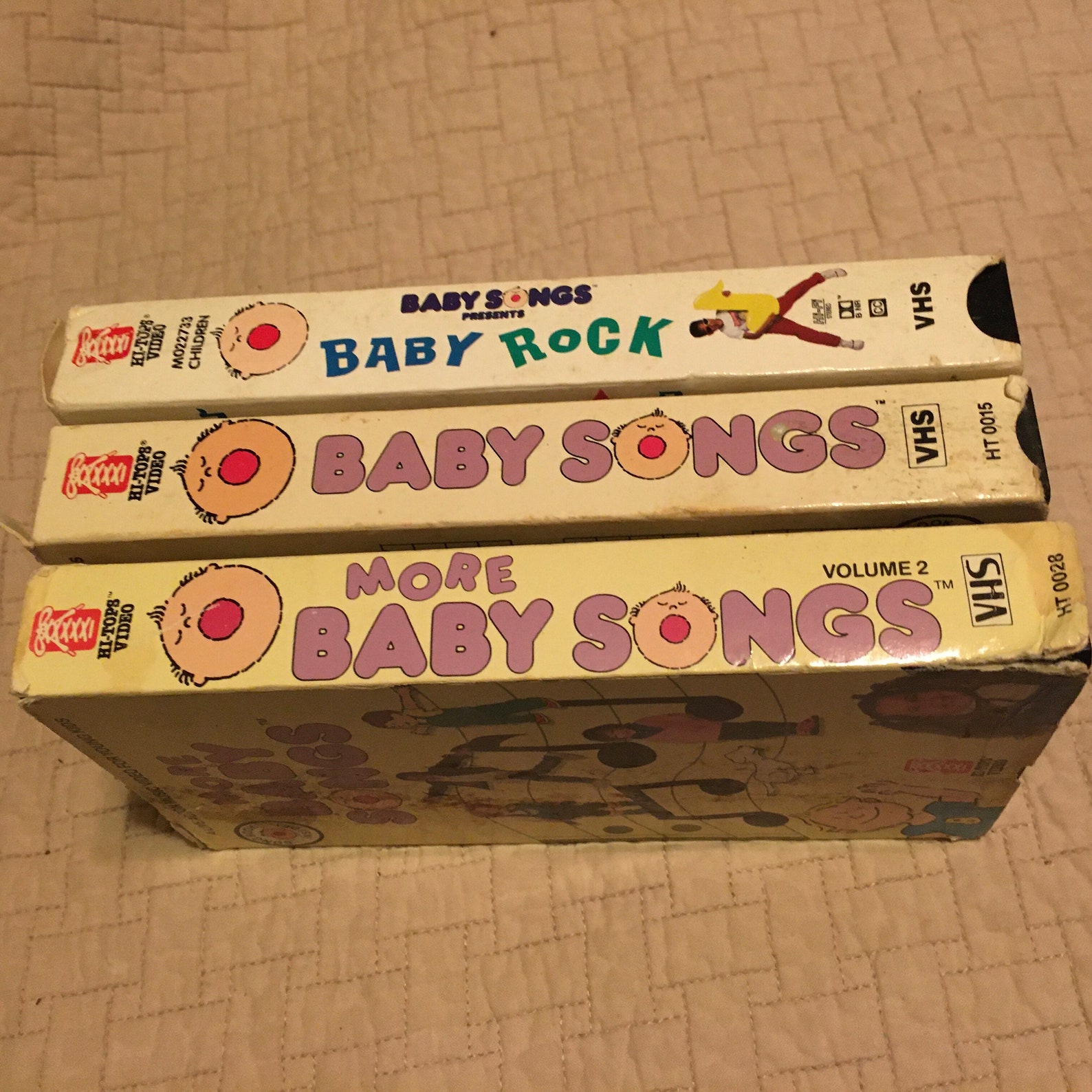Baby Songs and Baby Rock Lot of 3 VHS Musical Audio | Etsy