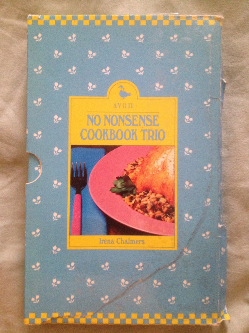 AVON No Nonsense Cookbook Trio Avon Products 1987 Collectible by Irena ...