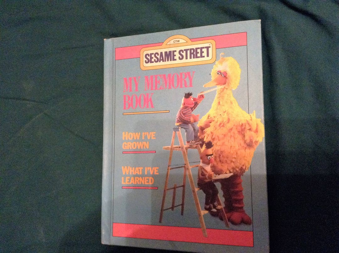 SESAME STREET My Memory Book How I've Grown What I've Learned by E ...