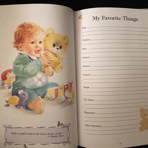 My Baby Book A Catholic Babys Record Book - Etsy