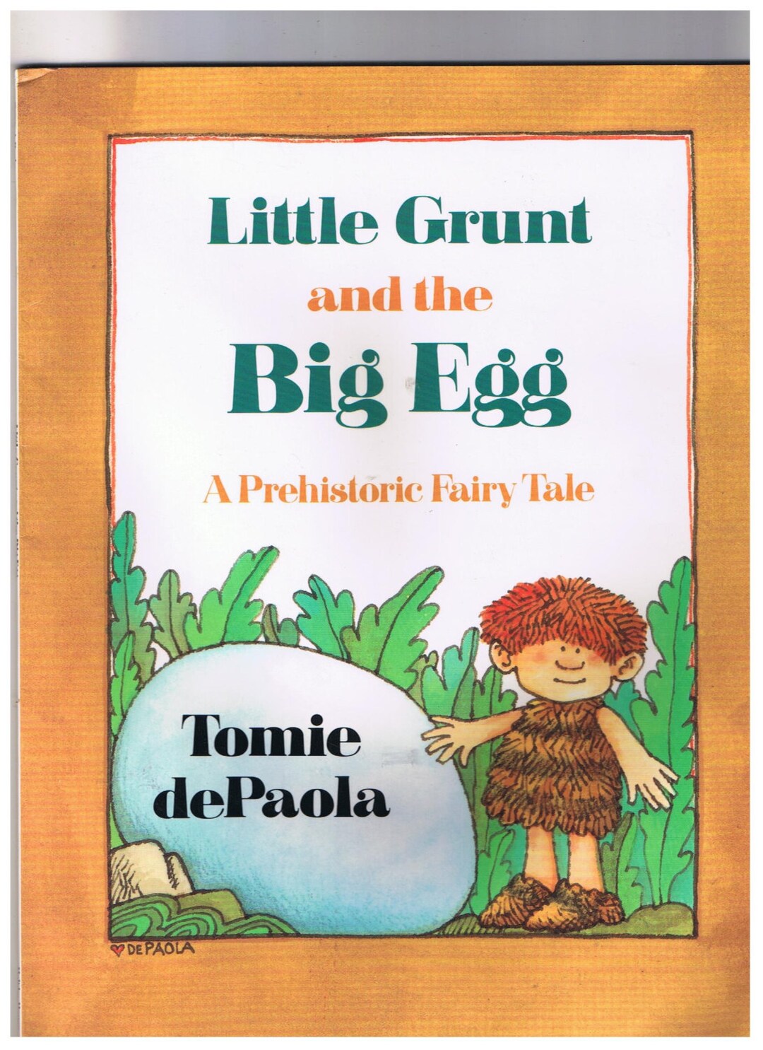 Little Grunt and the Big Egg by Tomie De Paola - Etsy