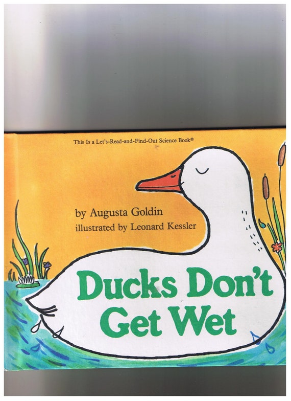 Ducks Don't Get Wet A Let's Read and Find Out Science - Etsy