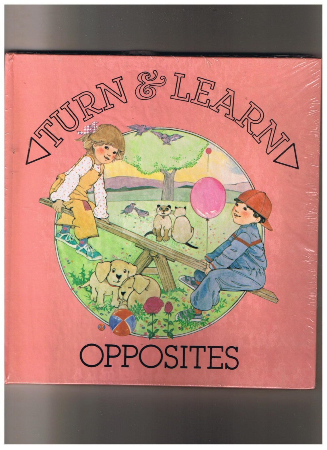 Turn and Learn Educational Activity Books Opposites - Etsy