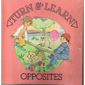 Turn and Learn Educational Activity Books ** Opposites **worktime ...