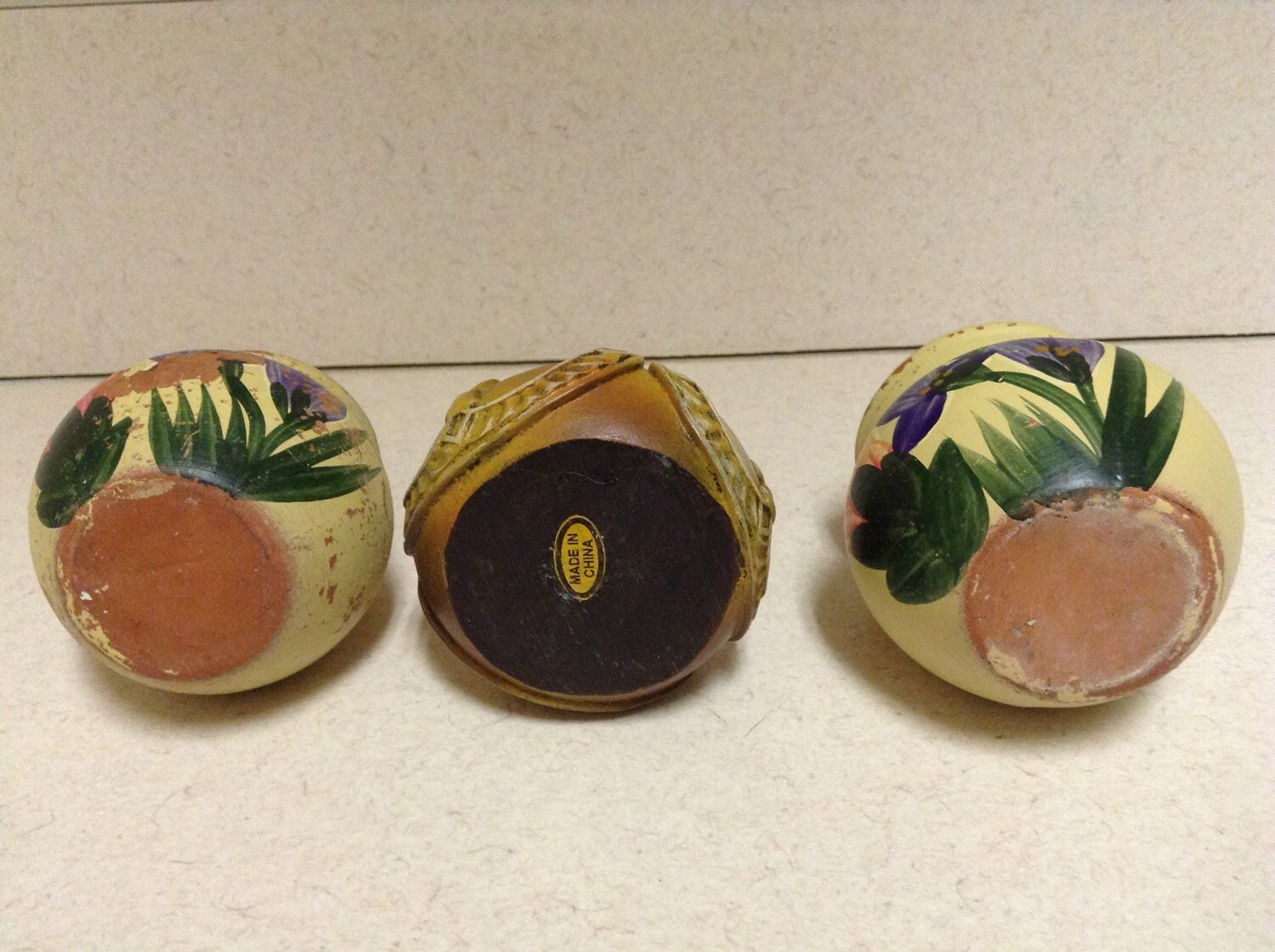 Olla Mini-size Pottery Vessels 3 Olla Polychrome Pottery Vessels Native ...