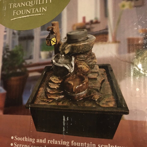 Tabletop Fountain - Etsy