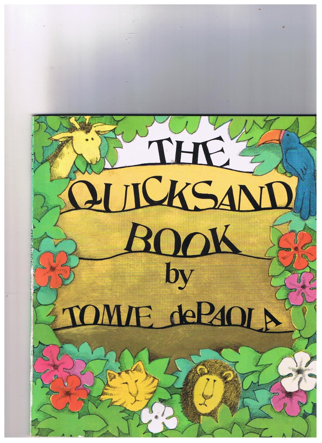 The Quicksand Book / El Libro De Las Arenas Movedizas by Tomie De Paola ...
