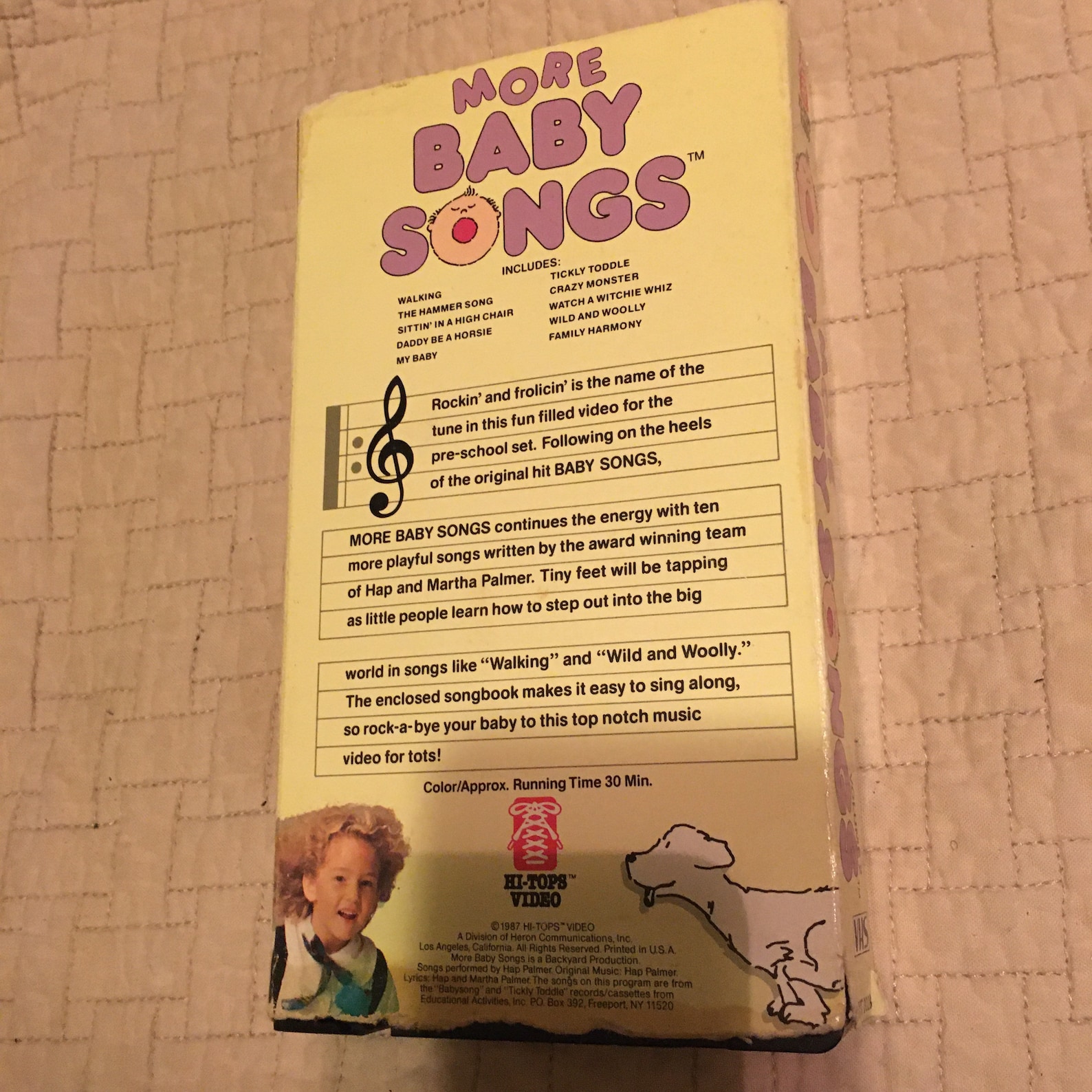 Baby Songs and Baby Rock Lot of 3 VHS Musical Audio | Etsy