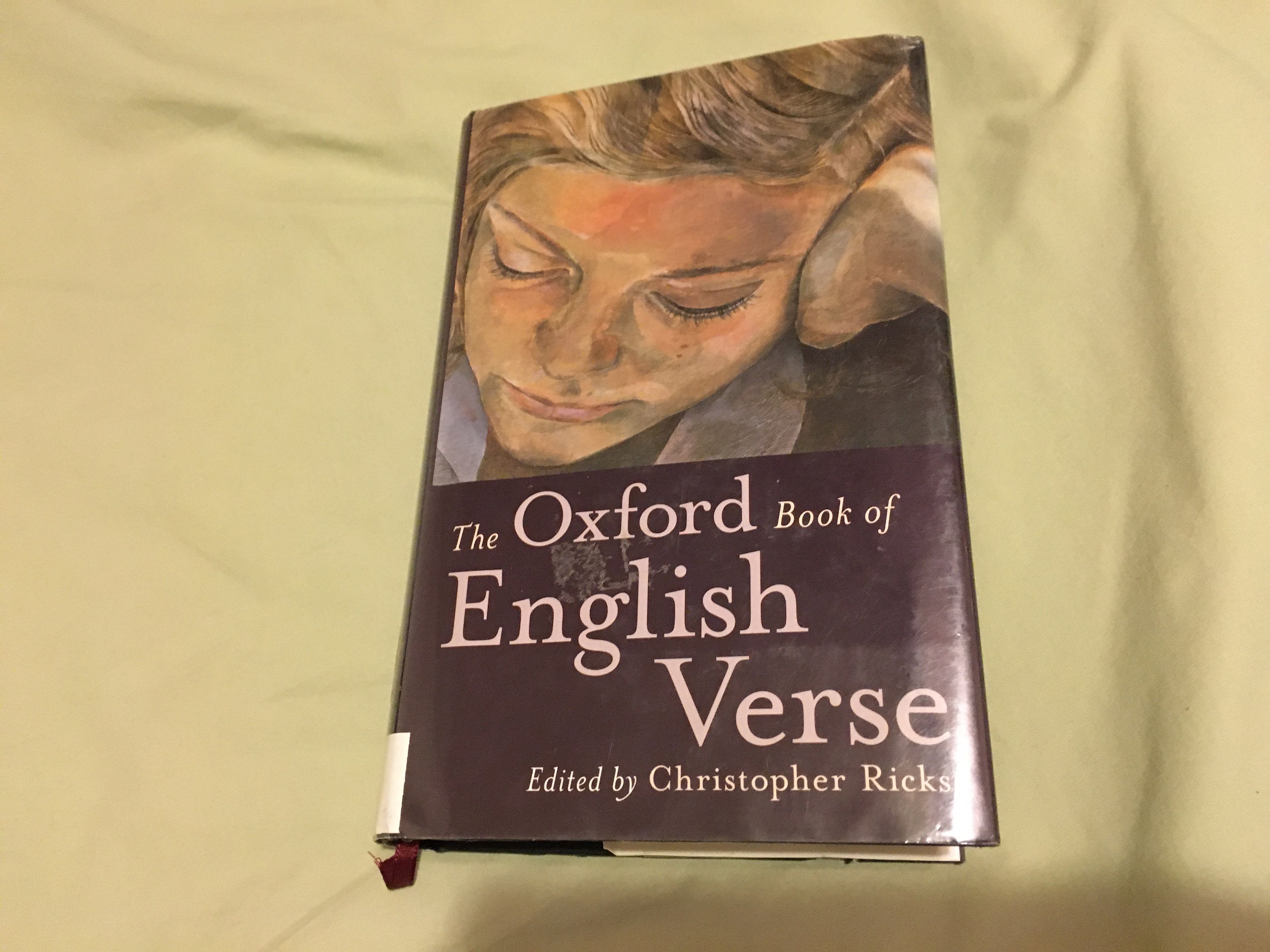 Oxford Book Of English Verse