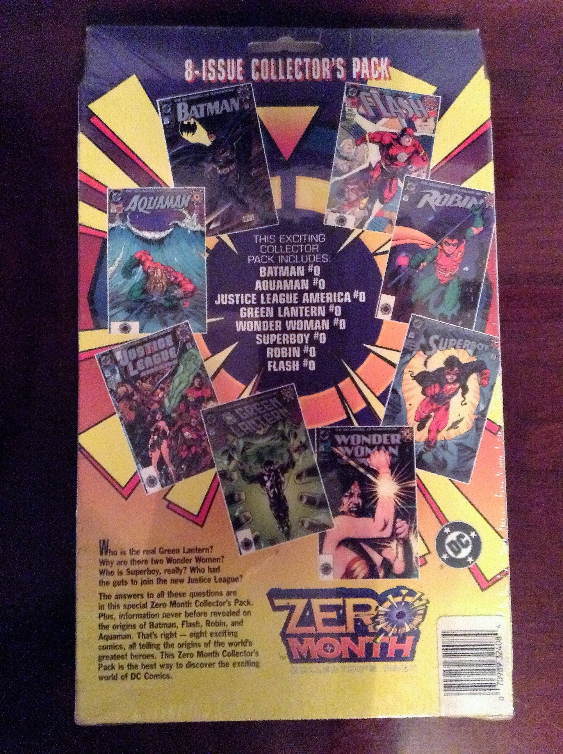 BATMAN Zero Month 8 Issue Collector's Comic Book Pack by DC Comics - Etsy