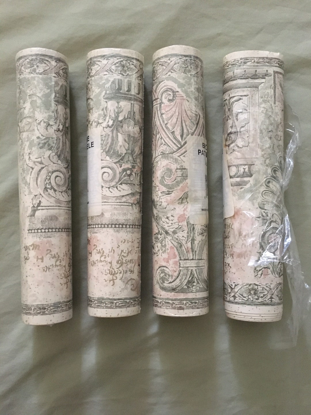 Wallpaper Border Decoupage DIY Vintage Wall Decoration - Etsy