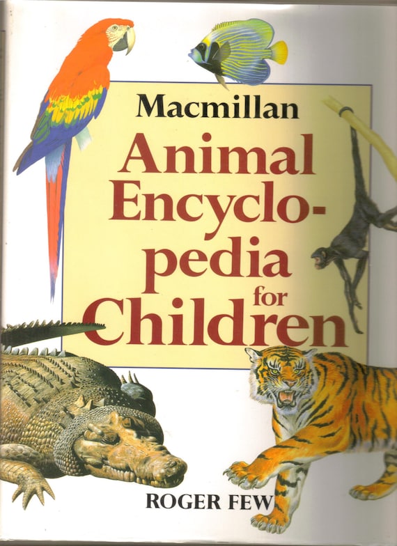 Animal Encyclopedia for Children by Roger Few Macmillan | Etsy