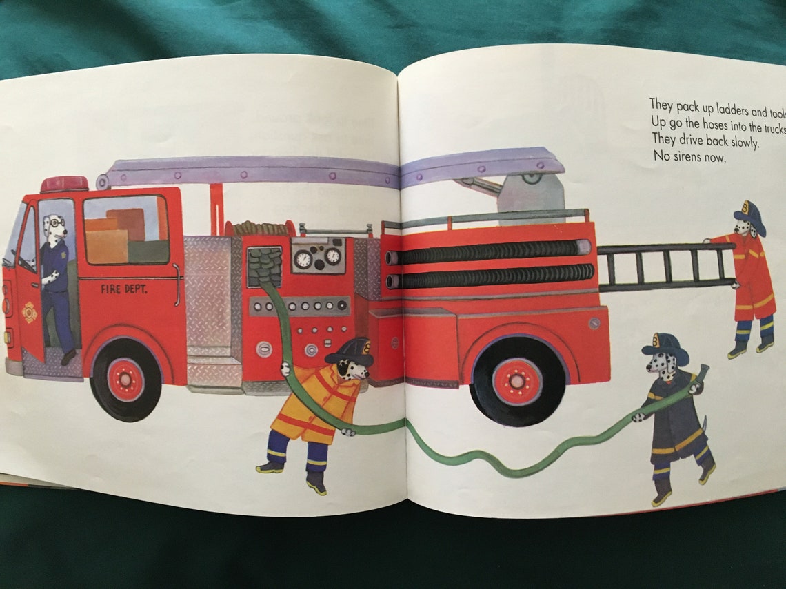 Fire Fighters by Simon & Paparone - Etsy