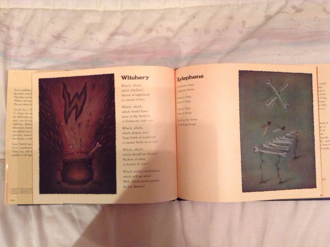 HALLOWEEN A B C Poems by Eve Merriam & Lane Smith - Etsy