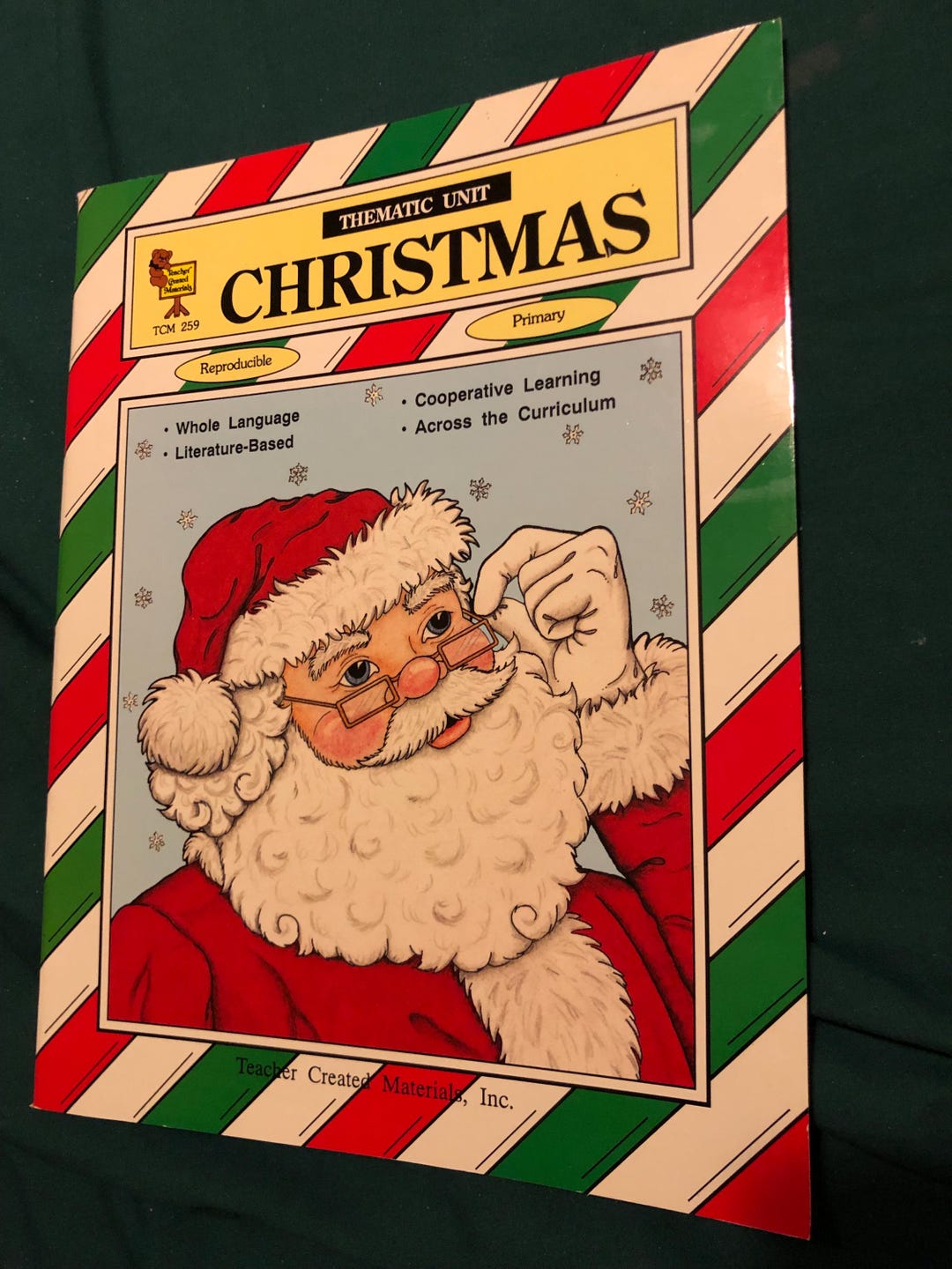 Christmas Teacher Created Materials (TCM) Reproducible Literature-based ...
