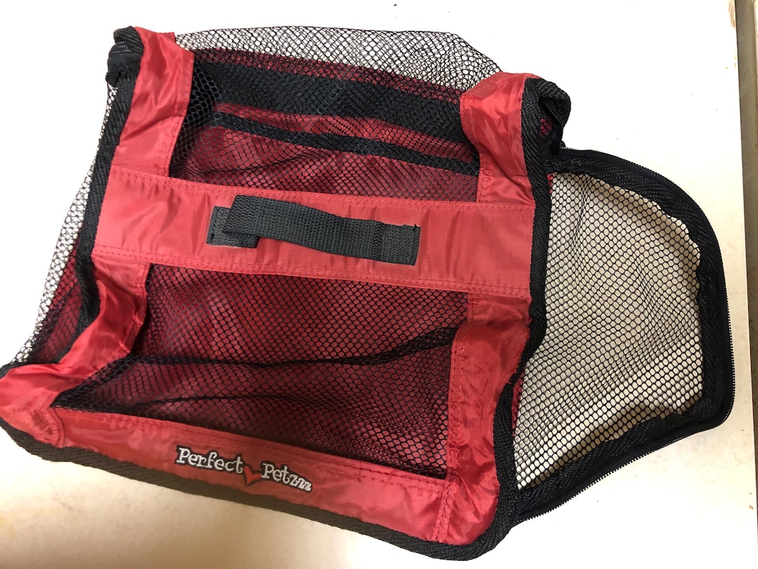 Perfect Petzzz Portable Mesh Carrier Pet Mat & Brush - Etsy