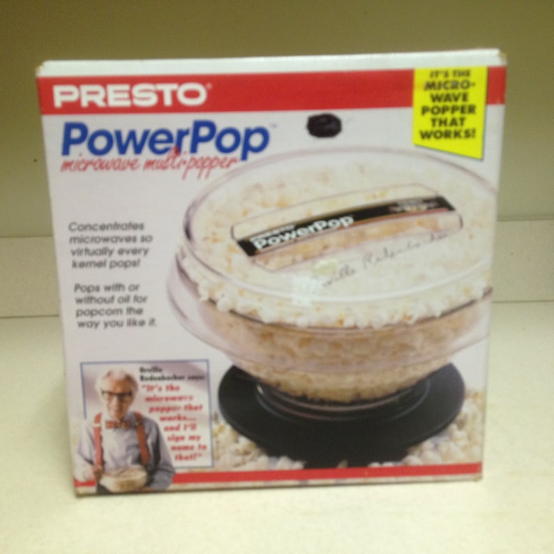 Presto Powerpop Microwave Multi-popper 04830 Orville Redenbacher ...