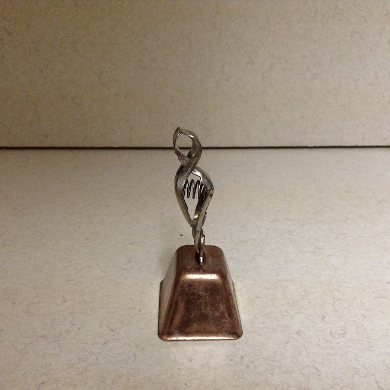 Cow Bell With Clapper and Swinging Handle Coppertone Finished Metal ...