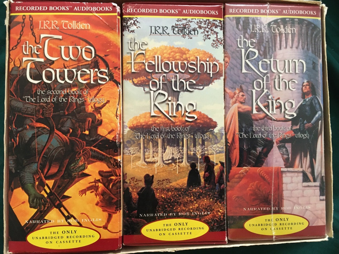 The Lord of the Rings JRR Tolkien's 33 Unabridged Audio Cassette Tapes ...