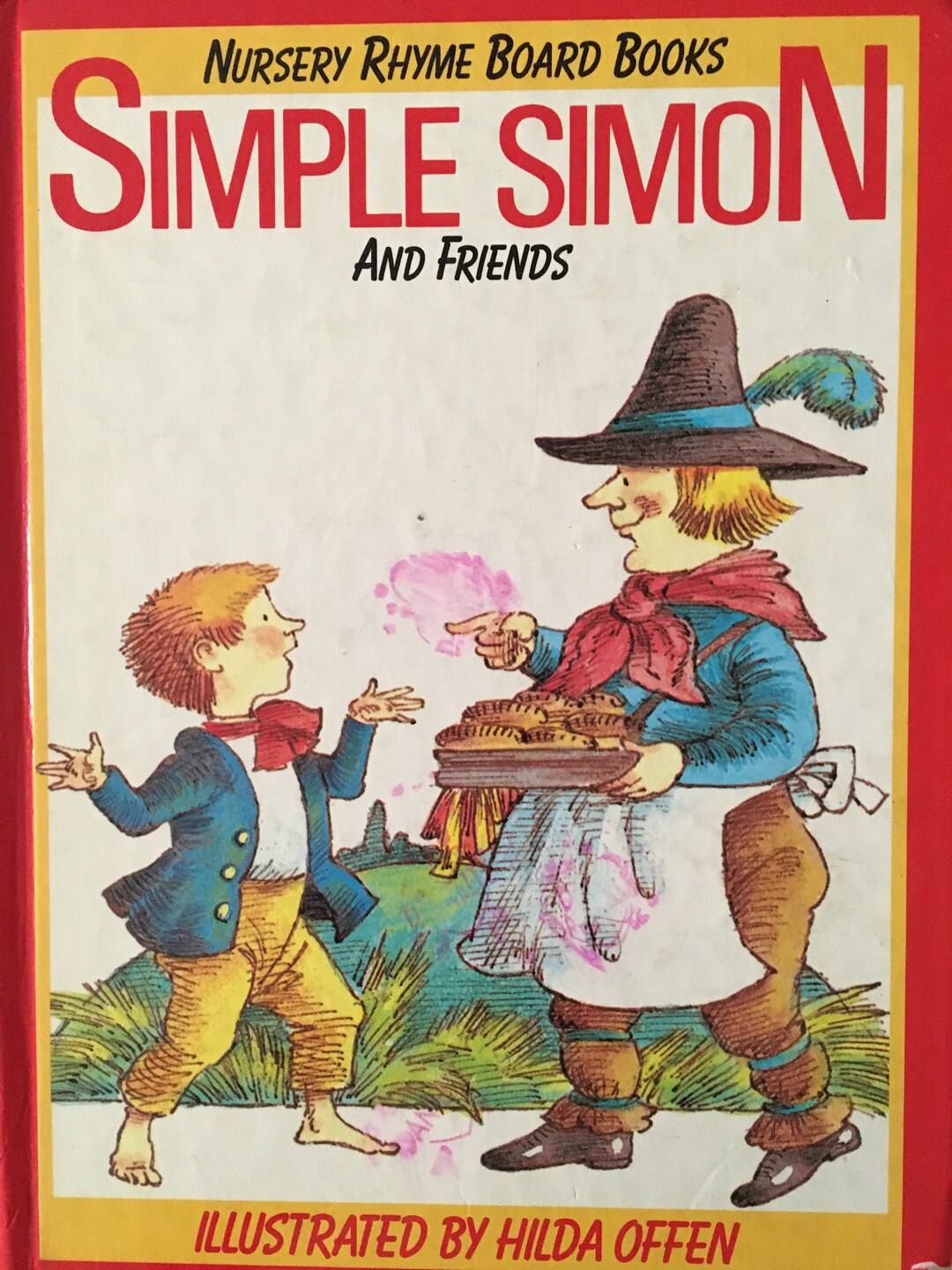 Simple Simon and Friends Nursery Rhyme Board Books Illustrated by Hilda ...