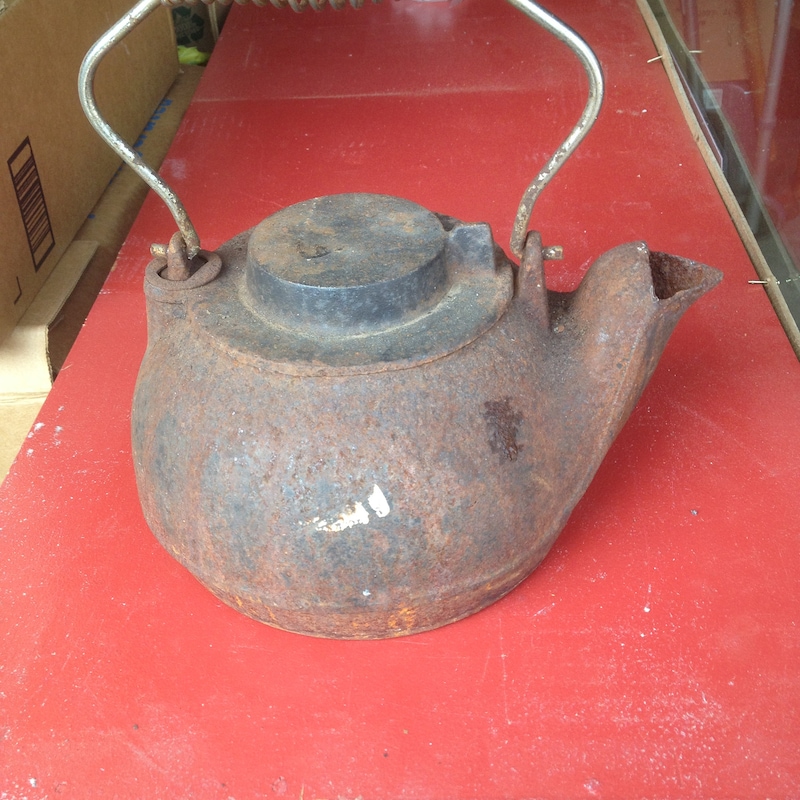 Cast Iron Kettle - Etsy