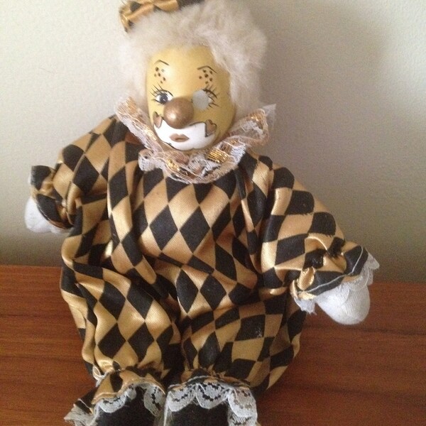 Clown Jester Doll Etsy