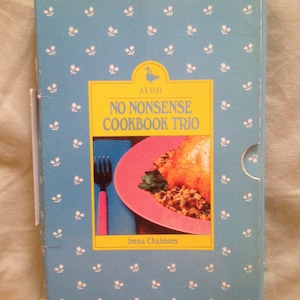 AVON No Nonsense Cookbook Trio Avon Products 1987 Collectible by Irena ...